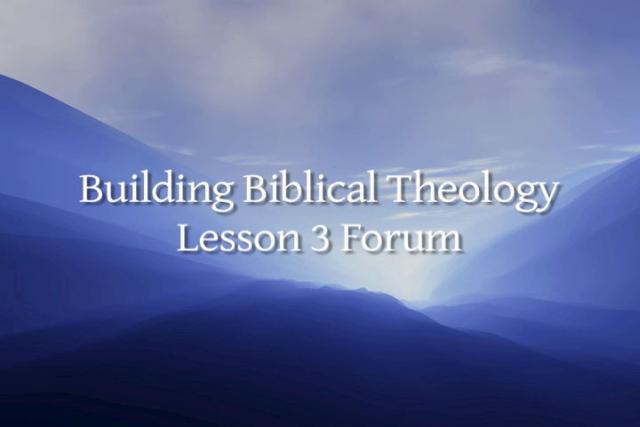 Building Biblical Theology: Diachronic Developments in the Old ...